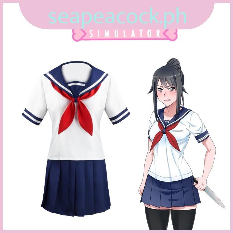 Yandere Simulator Ayano Aishi JK Uniform Cosplay Costume Gaming ...