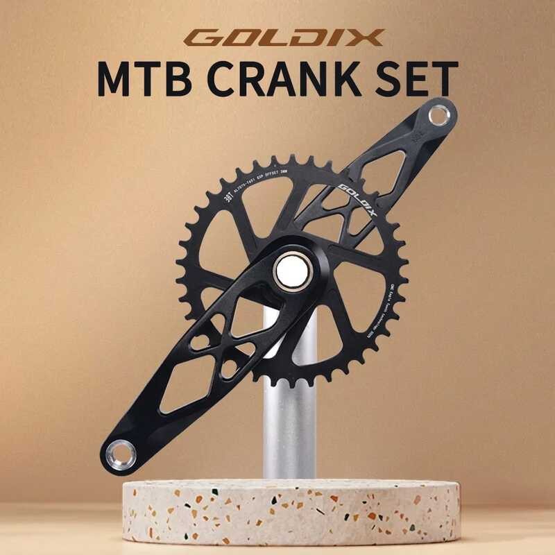 GOLDIX MTB Crankset BSA 24Mm 165Mm 170Mm 175Mm Direct Mount R-Spec Trail Hollow Bike Crank ...