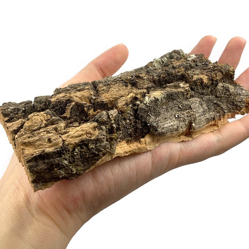 Natural Cork Bark Hiding Hut Reptile Climbing Mat Habitat for Lizard ...