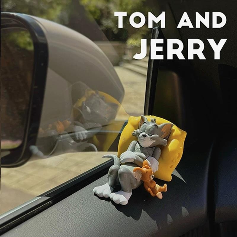 [Tk Hot selling]Car ornaments, interior accessories, 2024 new Tom Jerry ...