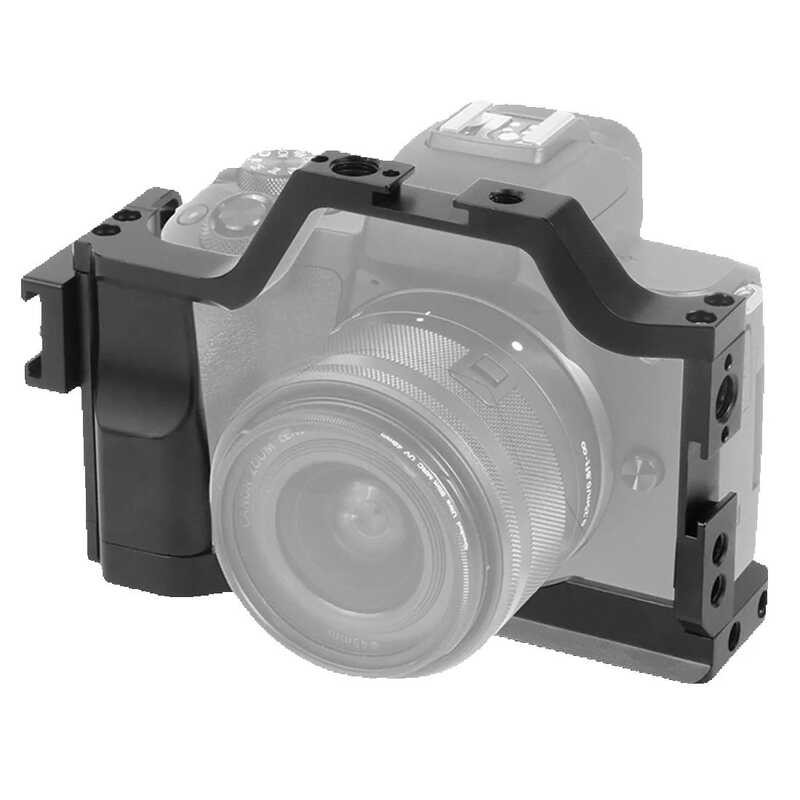 Camera M50 Cage Rig Form-Fitting Canon EOS Mark M5 M50ii SLR 3/8 1/4 ...