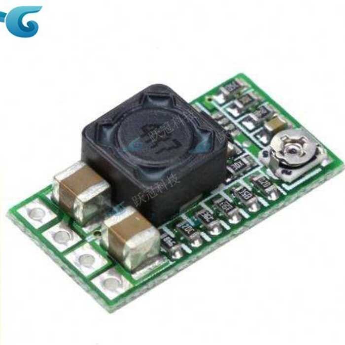 DC-DC voltage reduction module with ultra small volume efficiency of 97 ...