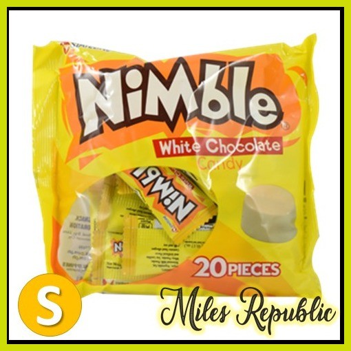 JM FG-0322 | JM Foods | Nimble Milk Chocolate Candy | White Chocolate ...