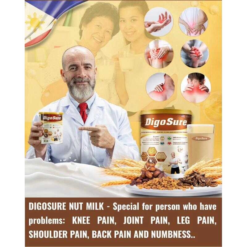 Digosure Milk Original, 1 Can 400G, Nut For Bone, Joint, Shoulder Pain ...