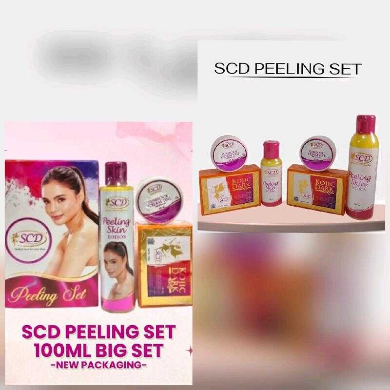 SCD PEELING SET (Small & BIG Set) | Shopee Philippines