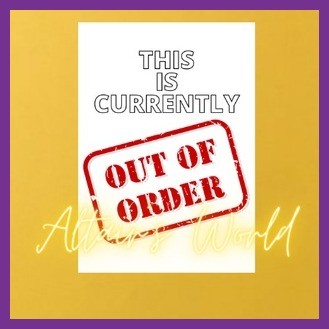 ⭐Ready Stock⭐ Out of Order Safety Warning Aesthetic Signage | Laminated ...