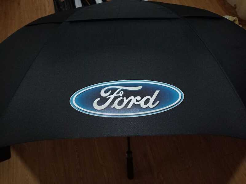 FORD CARS HEAVY DUTY GOLF UMBRELLA DOUBLE CANOPY | Shopee Philippines