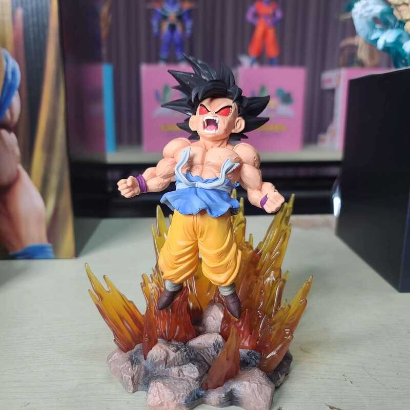 Dragon Ball Angry Sun Wukong Super Four Wukong Black Hair Handmade ...