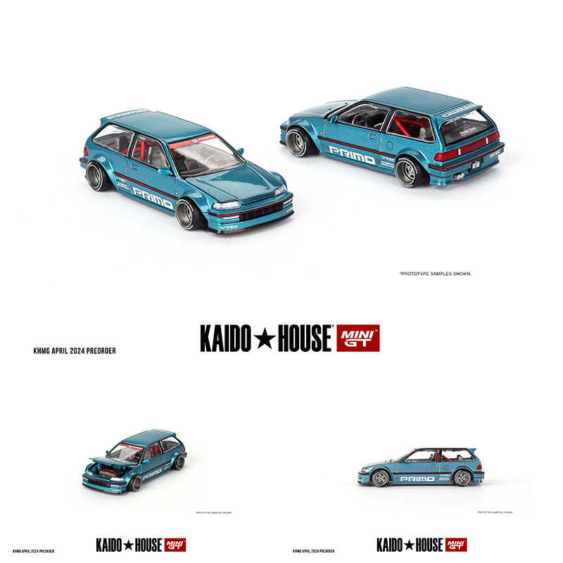 Khmg126 Presale MINIGT 1:64 CIVIC Ef9 V1 Openable Hood Diecast Ama Car ...
