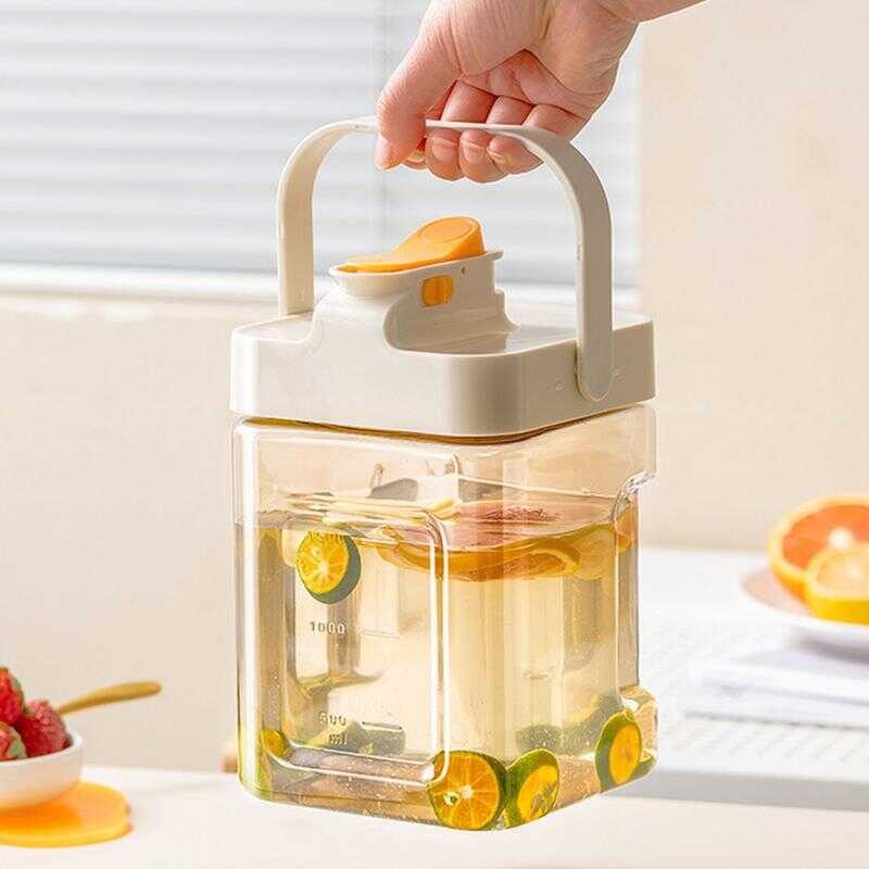 Pitcher Water Leak-Proof Juice Dispenser Outdoors Chill Drink Bucket ...