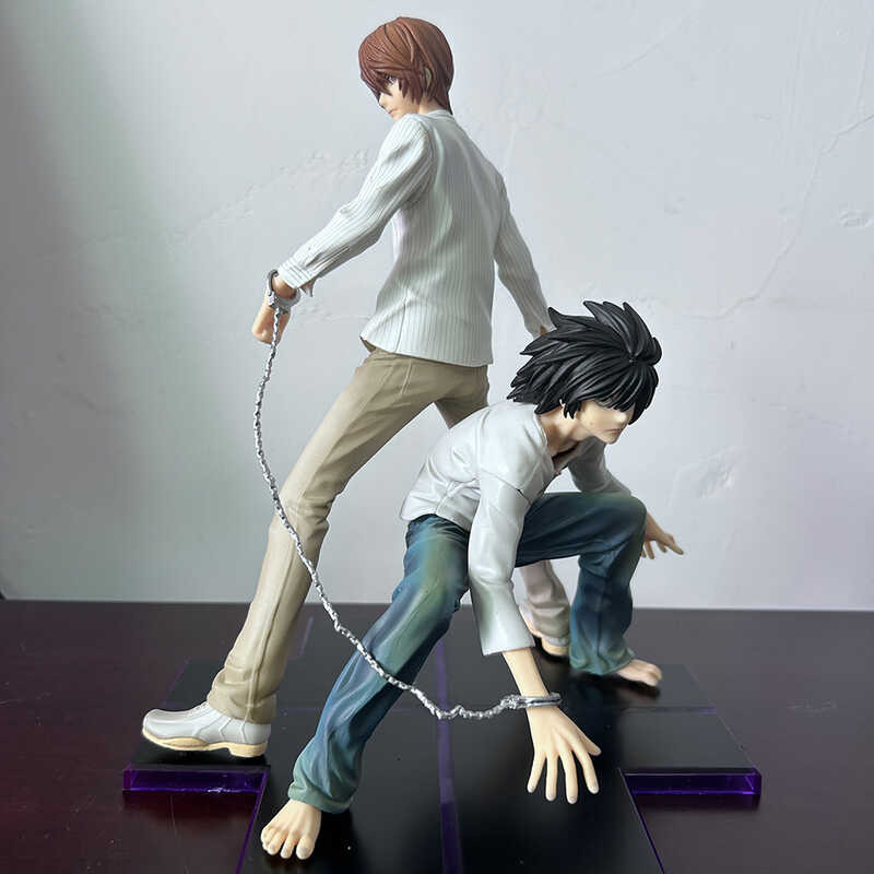 Anime SK Death Note L Lawliet Light Yagami Action Figure Movie Role ...
