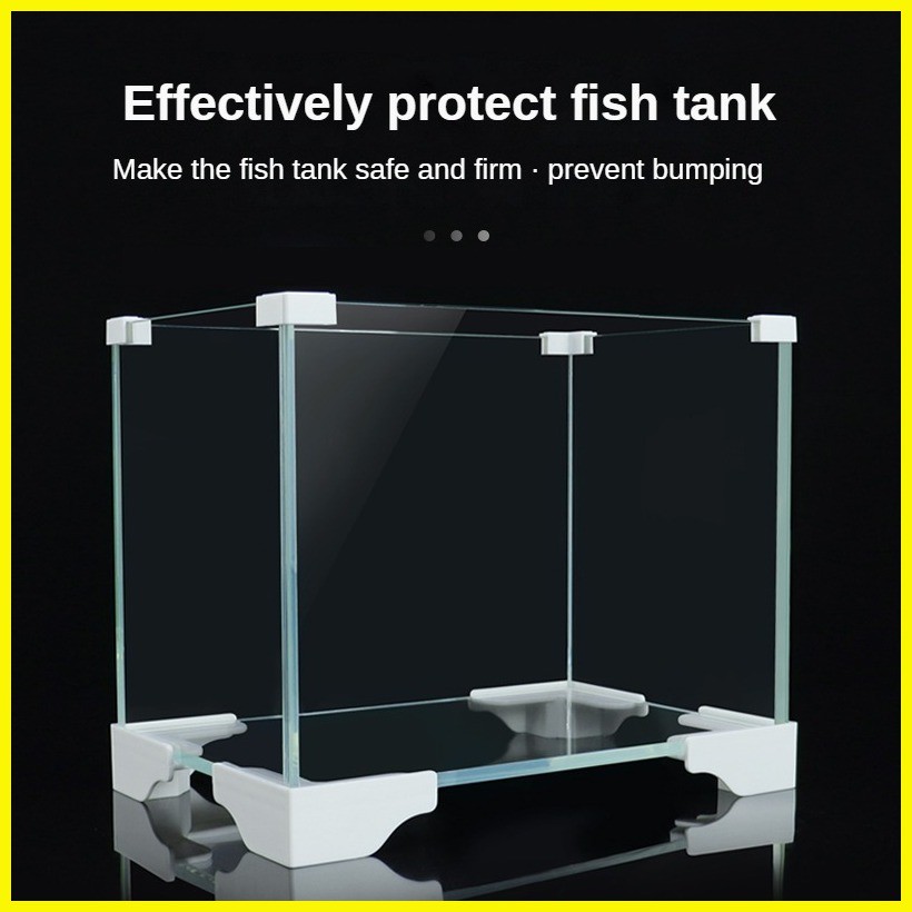 Fish Tank Edge Protection Base Anti-collision Angle glass Protection ...