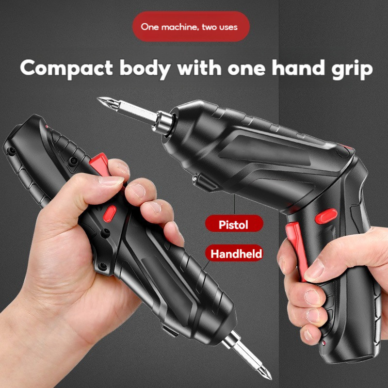 Cordless Screwdriver 48PCS Set DIY Electric Barena Drill Set ...