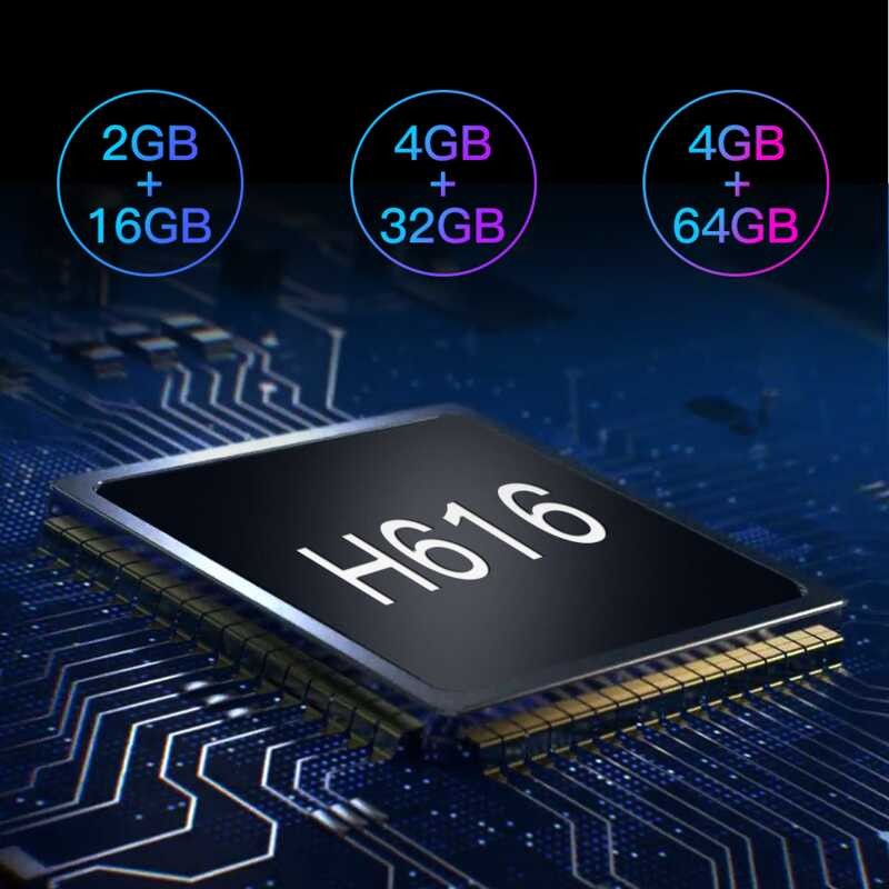 Smart HONGTOP TV Android 10 Allwinner H616 port 2.4G/5GHz Wifi ...