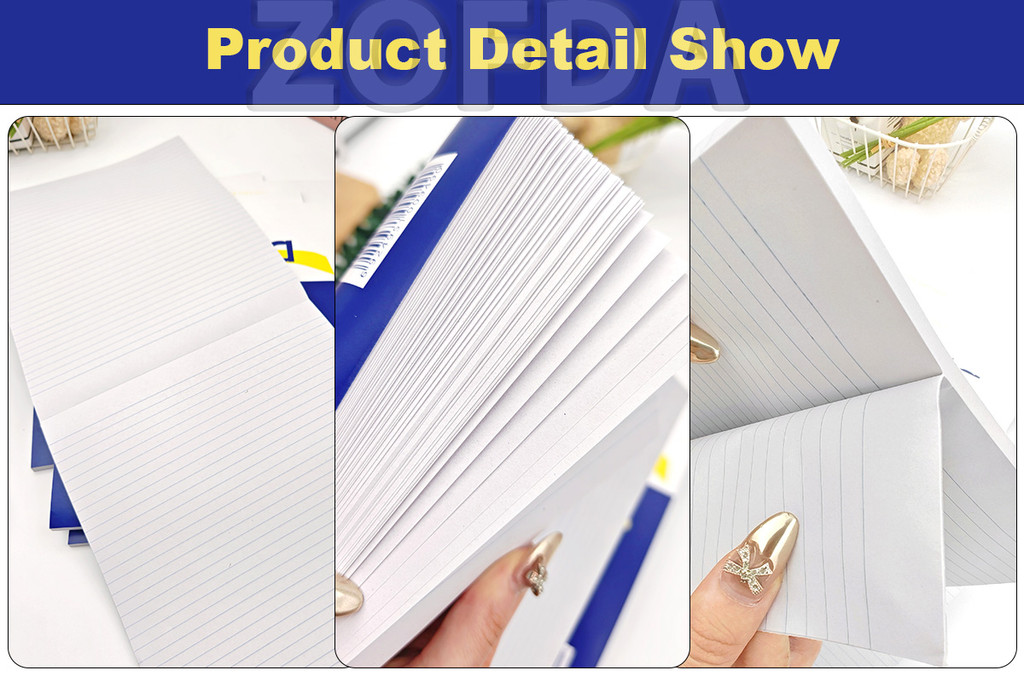 10 PCS 200x250mm 80 Leaves Big Intermediate Pad Single Line 36 Lines ...