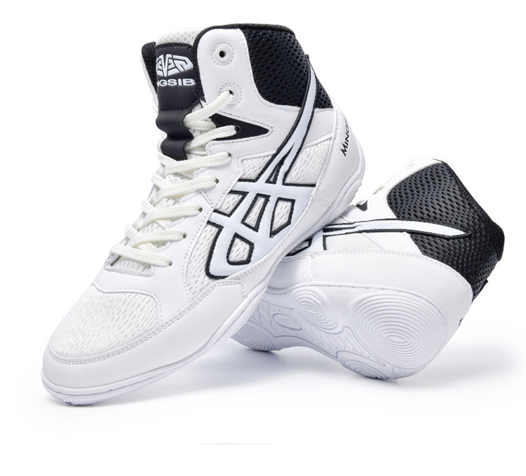 Professional Boxing Shoes Competition Training Men's Wrestling Shoes ...