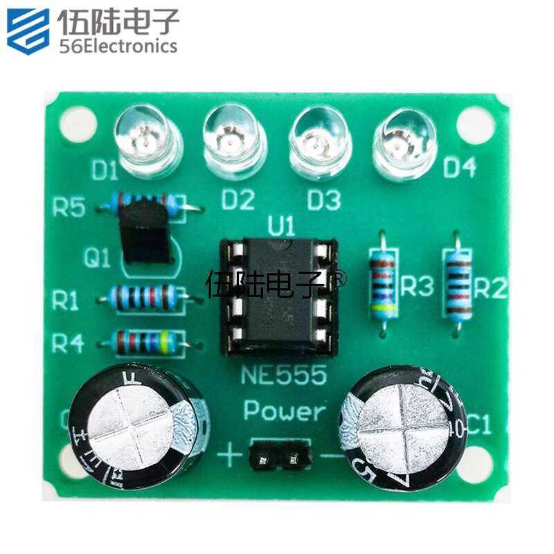 NE555 Breathing Light/Electronic DIY Fun LED Production Kit Welding ...