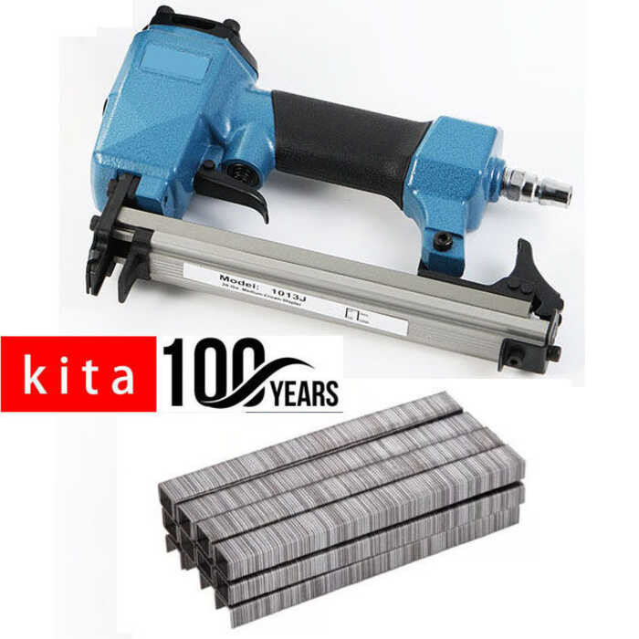 With Free Bala 1008F ~~ Pppp/1013J Pneumatic Air Brad Tacker Stapler ...