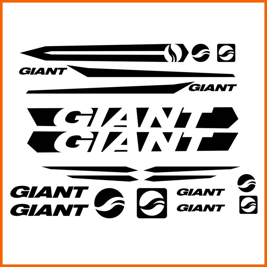 Giant Frame Decals For Mountain Bike | Shopee Philippines