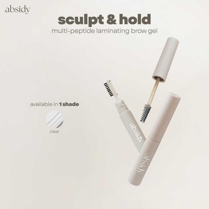 Absidy Sculpt & Hold Multi-Peptide Laminating 3In1 Brow In Clear ...