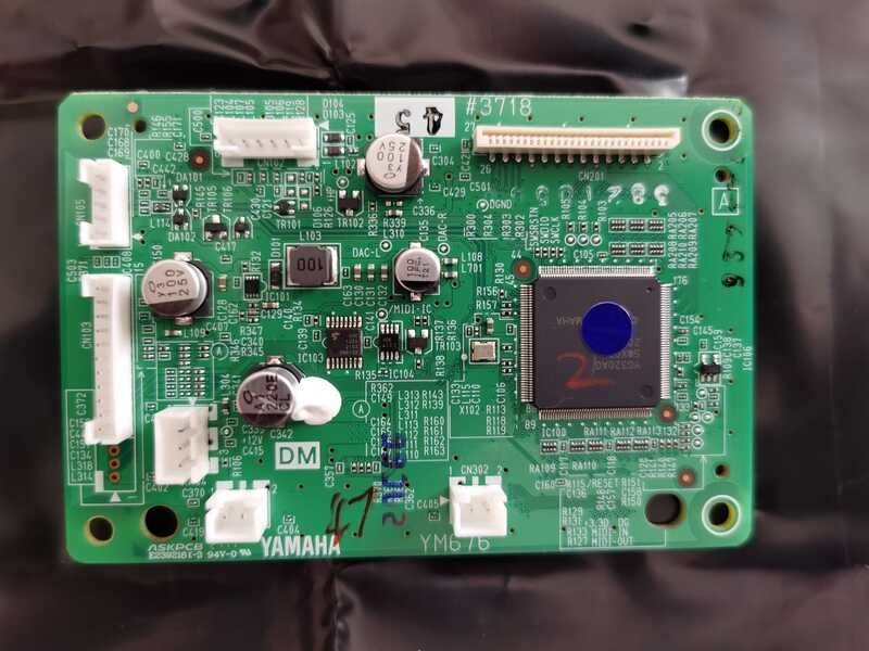 Yamaha PSR-E463, P45, P48, P125 electric piano electronic motherboard/power board original ...