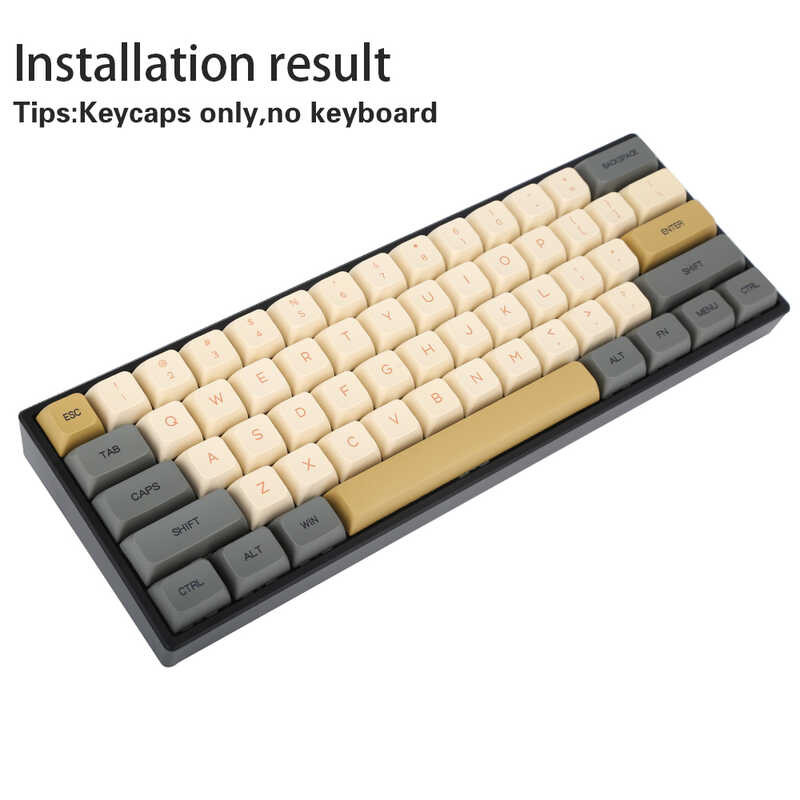 Profile XDA PBT KeyCap 125 Keys Thermal Sublimation Technology Custom Keycaps For | Shopee ...