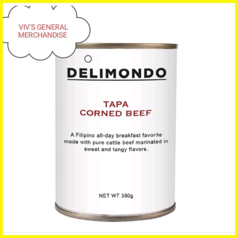 ⚽︎ Delimondo Tapa Corned Beef ( 380g ) | Shopee Philippines