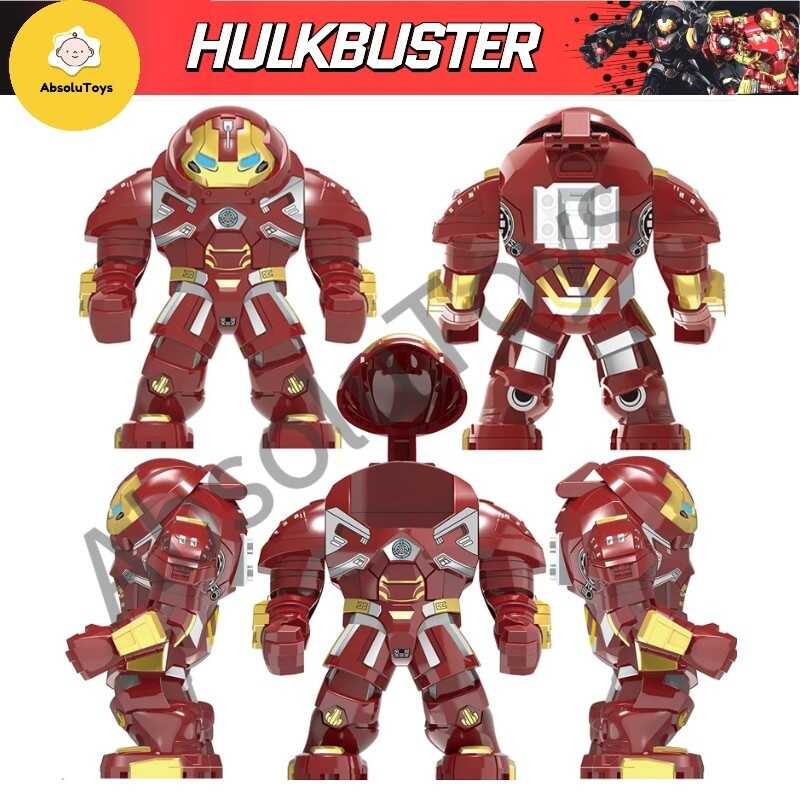 Hulkbuster [Qfdsg] Iron Man Compatible Building Large Hulk Buster ...