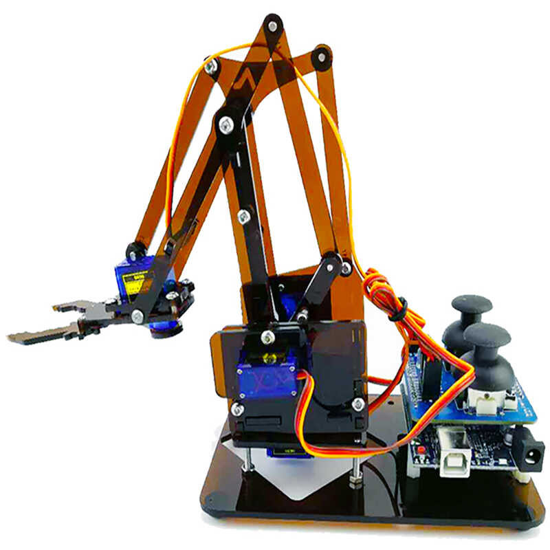 Arm Robotic Plank 4 DOF Manipulator Claw SG90 MG90S Robot PARA ang UNO ...