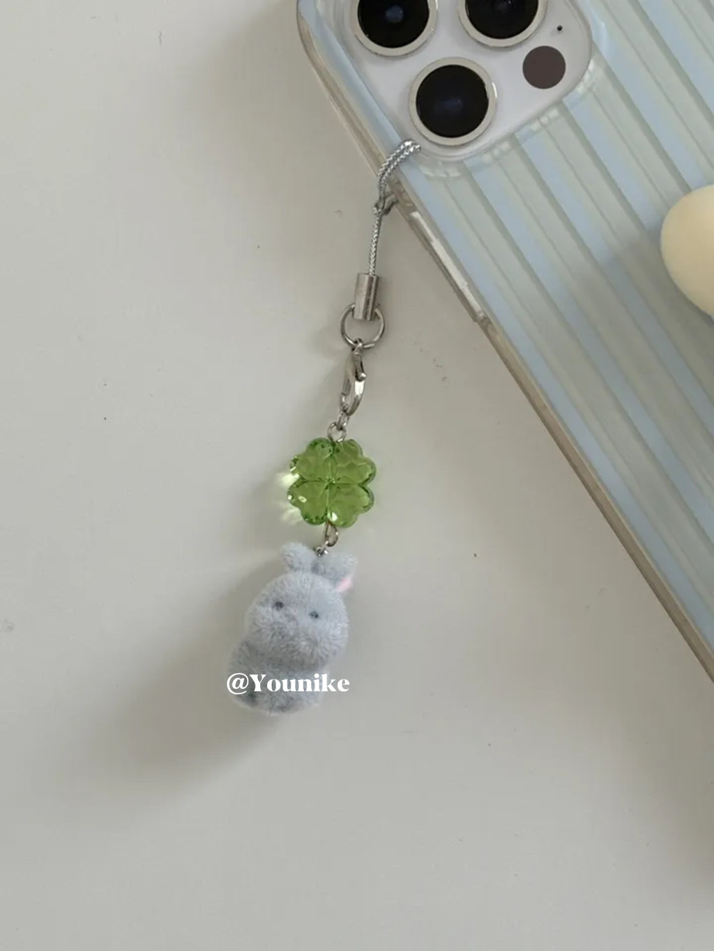Korean Style ins Soft Cute Healing Cute Girl Heart Four-leaf Clover ...