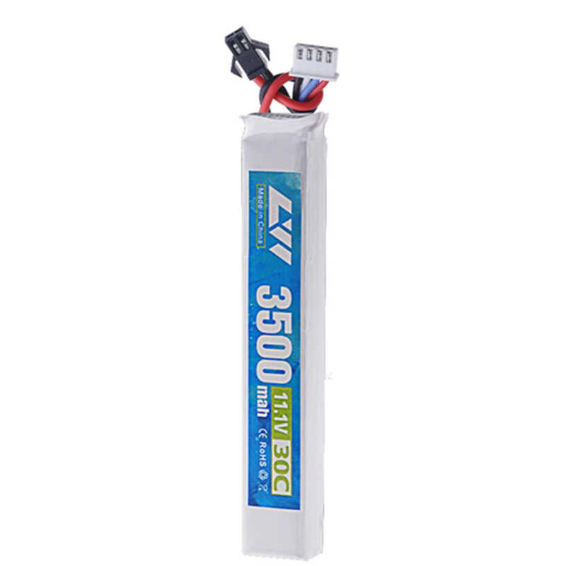 284 11.1V 3S 3500Mah 30C 5020120 Lipo Battery For Airsoft BB Air Pistol ...
