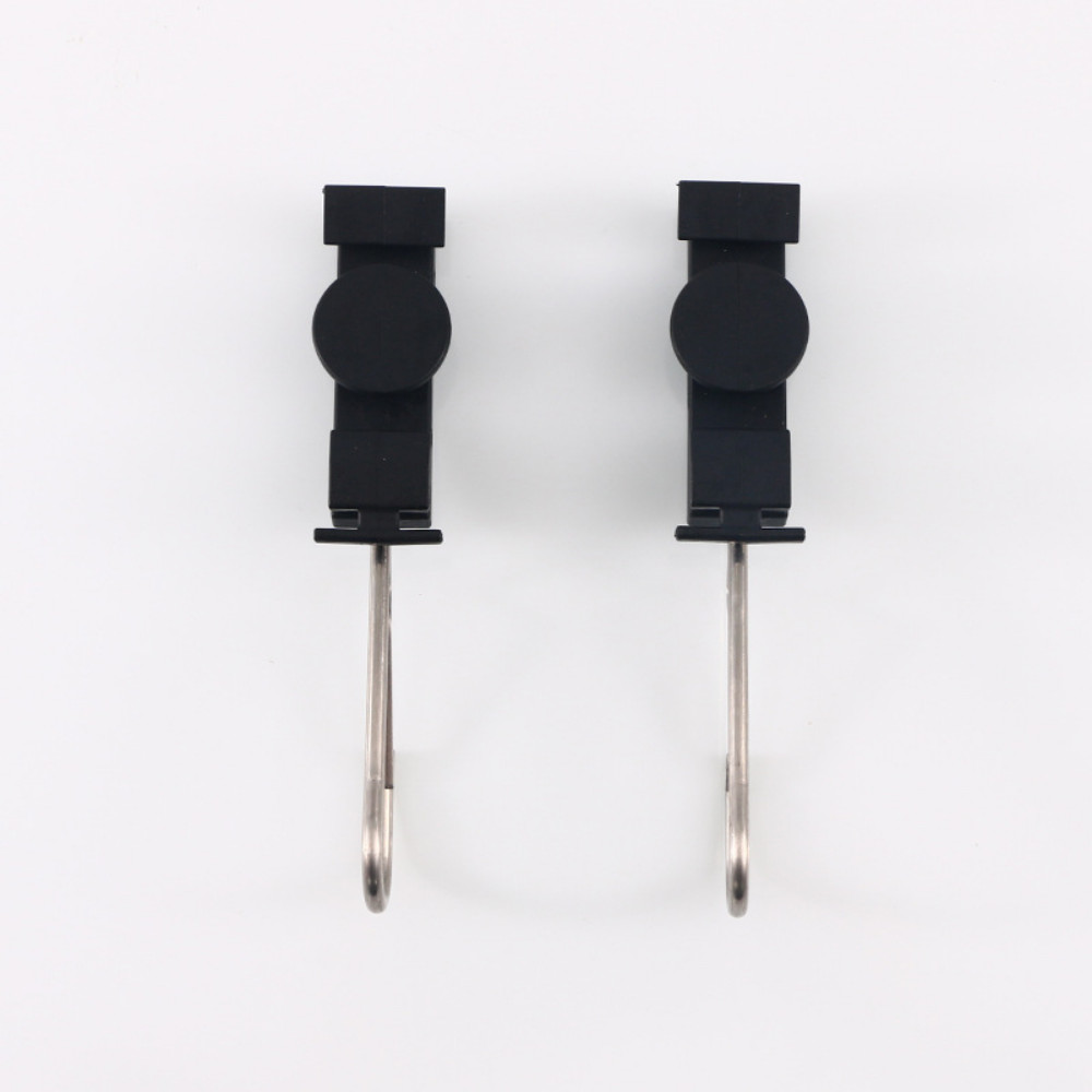 100PCS F Clamp Non Telco FTTH Tools S Type Fiber fixing Parts Clamp for ...