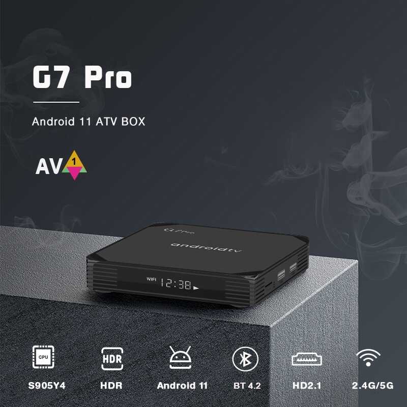 Smart Pro TV Android 11 ATV 2GB 16GB S905Y4 4K HD 2.4GHz/5GHz Dual Wifi ...