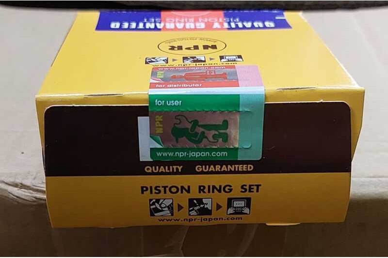 LY PISTON RING TOYOTA COROLLA 2E-L / 2E-Lu SIZE NPR ORIGINAL JAPAN ...