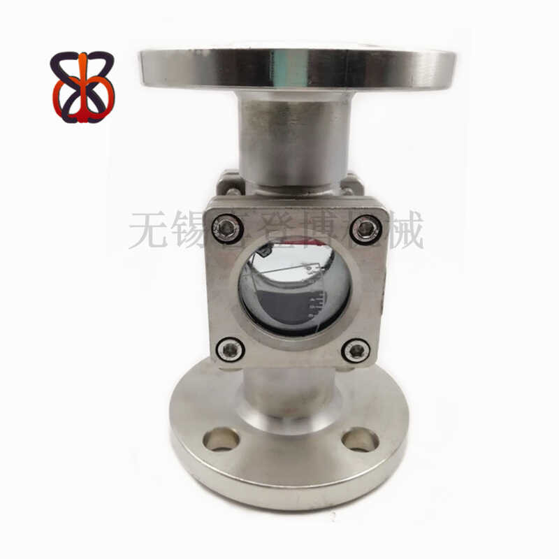 Water Flow Indicator, Sight Glass Window, Baffle Type Swing Flange Flow ...