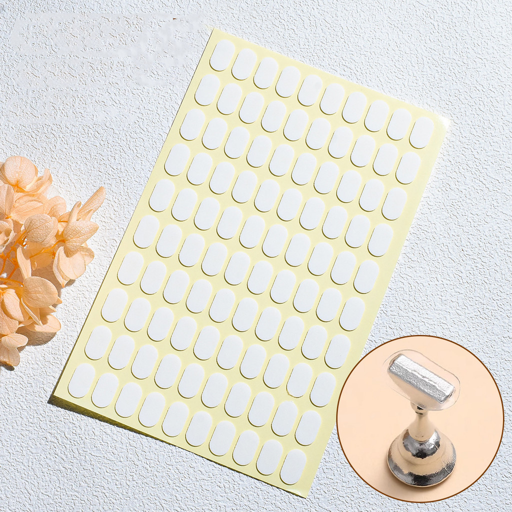 200Pcs Nail Stand Double Sided Tape Nail Adhesive Sticky for False ...