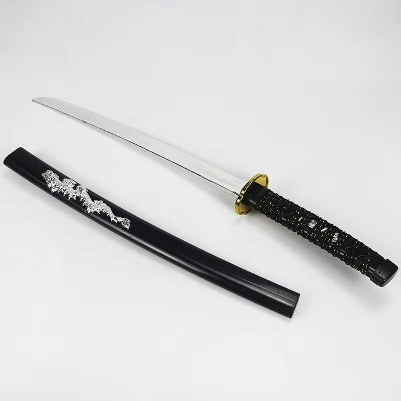 Japanese Ninja Weapons Toy Samurai Sword Cosplay Props Anime Plastic ...