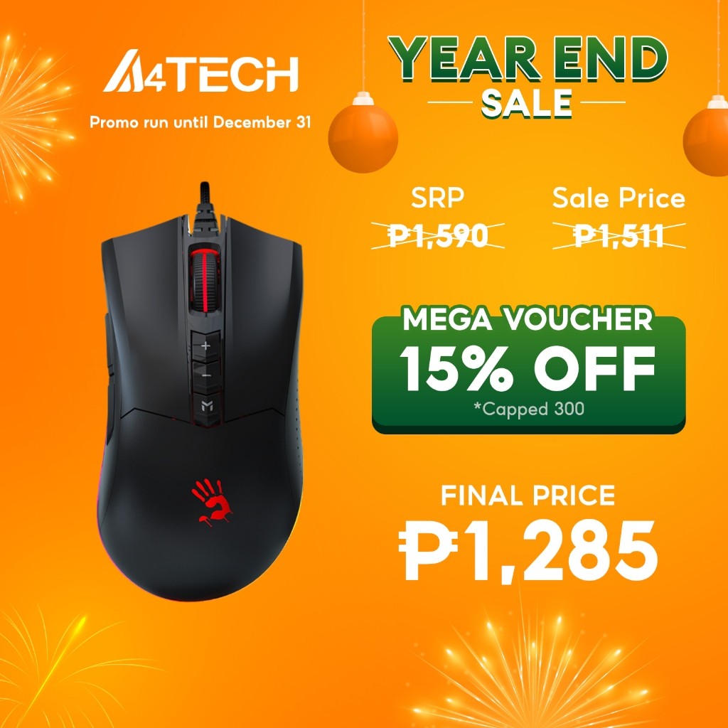 A4Tech Bloody ES9 Pro RGB Esports Pro 3369 16k Sensor Adjustable LOD ...