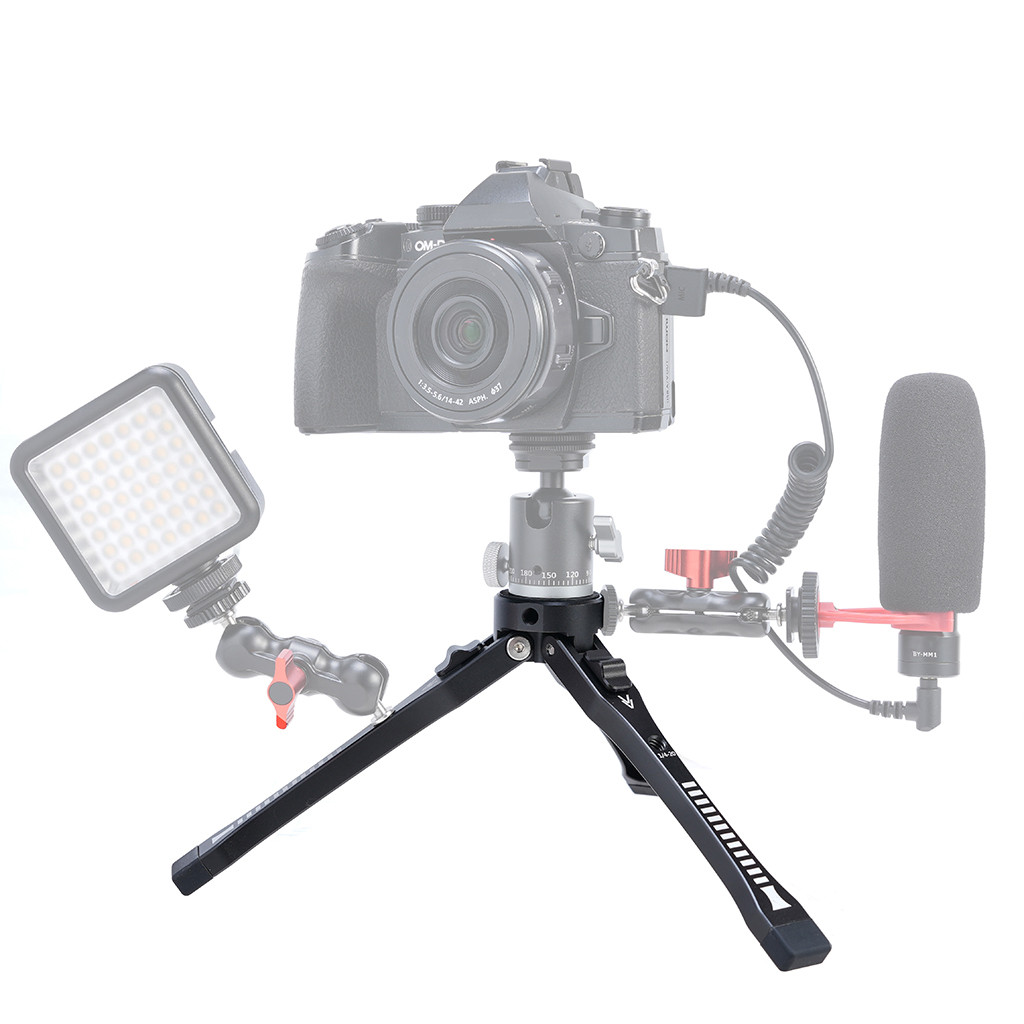 XT-XINTE Desktop Mini Tripod Stand with 1/4 Thread Compatible for Canon ...