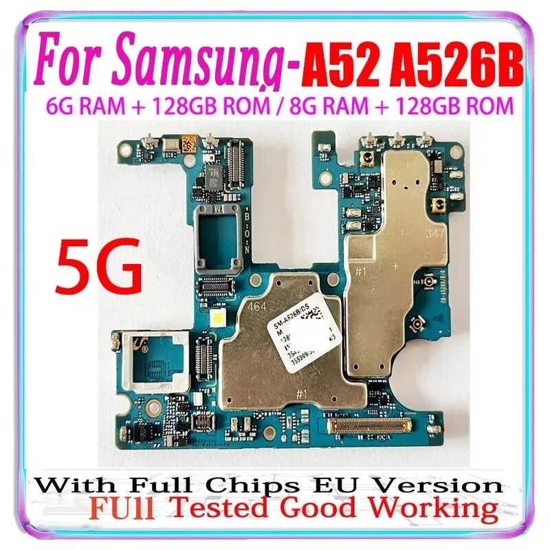 5G Full Screen For Samsung Galaxy A52 A526b Motherboard Sm-A526b 256Gb ...