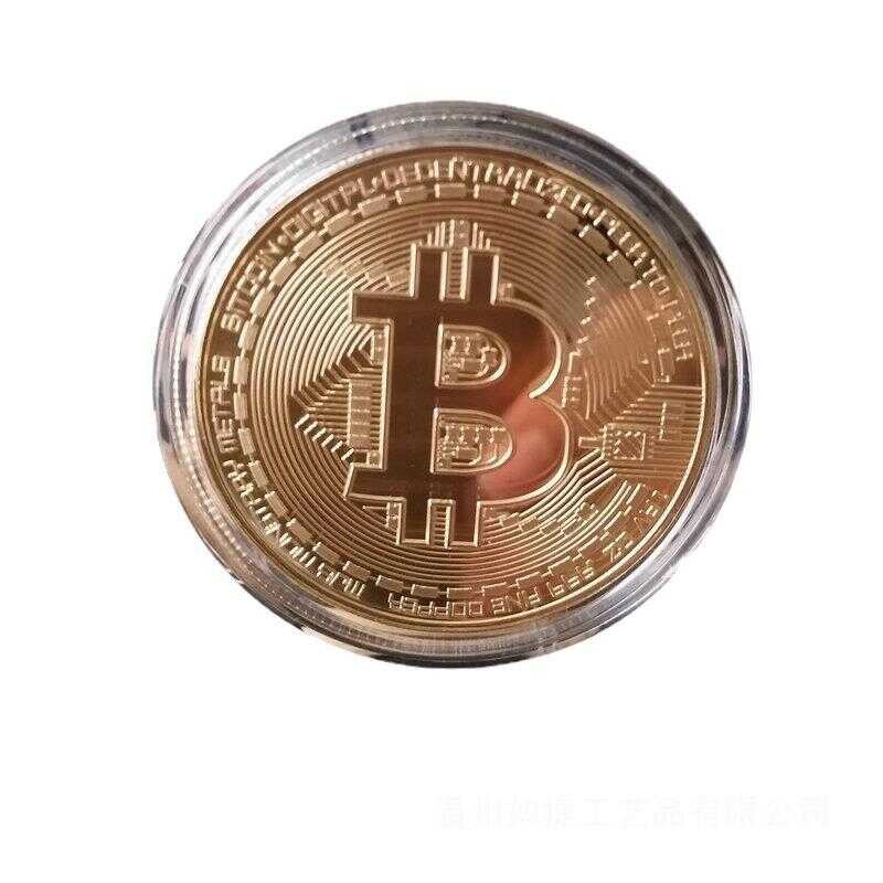 Bitcoin Virtual Coin Bitcoin Commemorative Medal Commemorative Coin ...