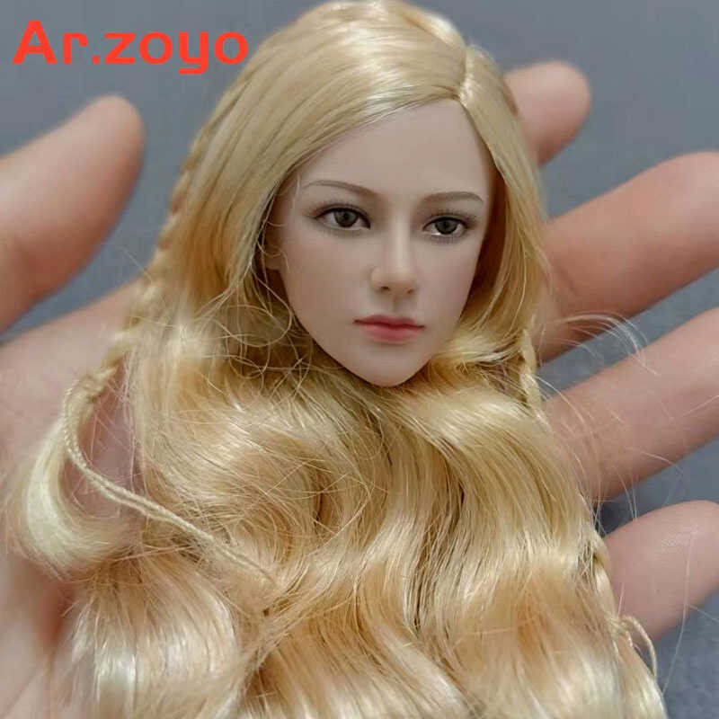 Tbleague Pl2019-149 1/6 Tariah Sier Valkyrie Blond Long Hair Head ...