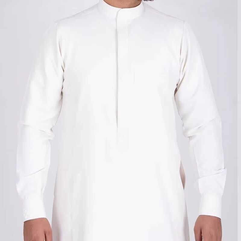 Islamic Clothing Men Muslim Robe Arab Thobe Ramadan Costumes Solid ...