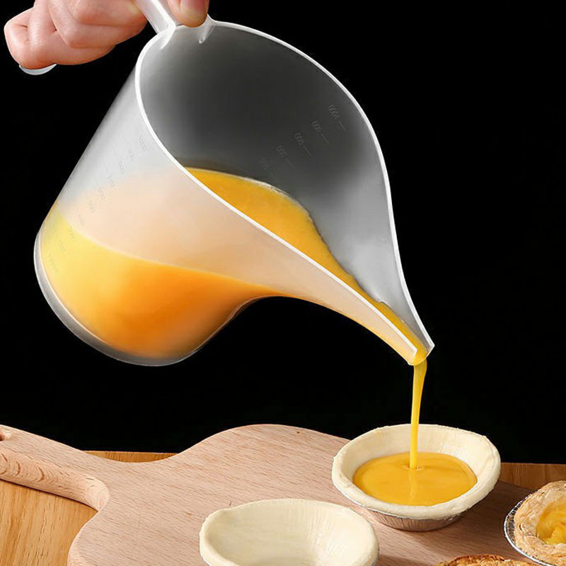 1000ml Tip Mouth Measuring Cup Plastic Graduated Surface Cup Cooking ...