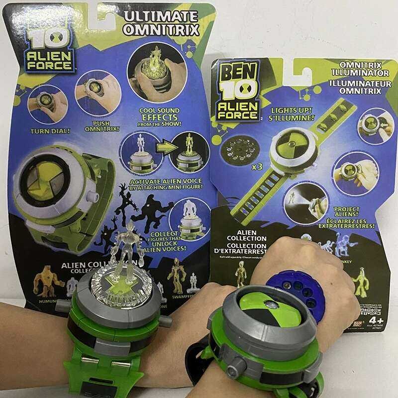 Ben10 Omnitrix Watch Japan Projector Watch DAI Genuine Watches Action ...