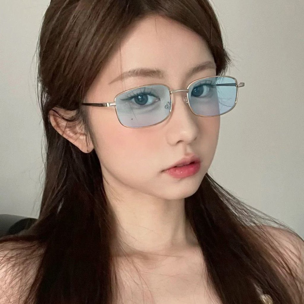 Fashion Color Blind Glasses Solid Metal Frame Traffic Lights Corrective ...