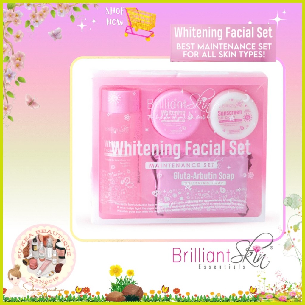 ⇧ Brilliant Whitening Facial Set Maintenance Set Brilliant Skin ...