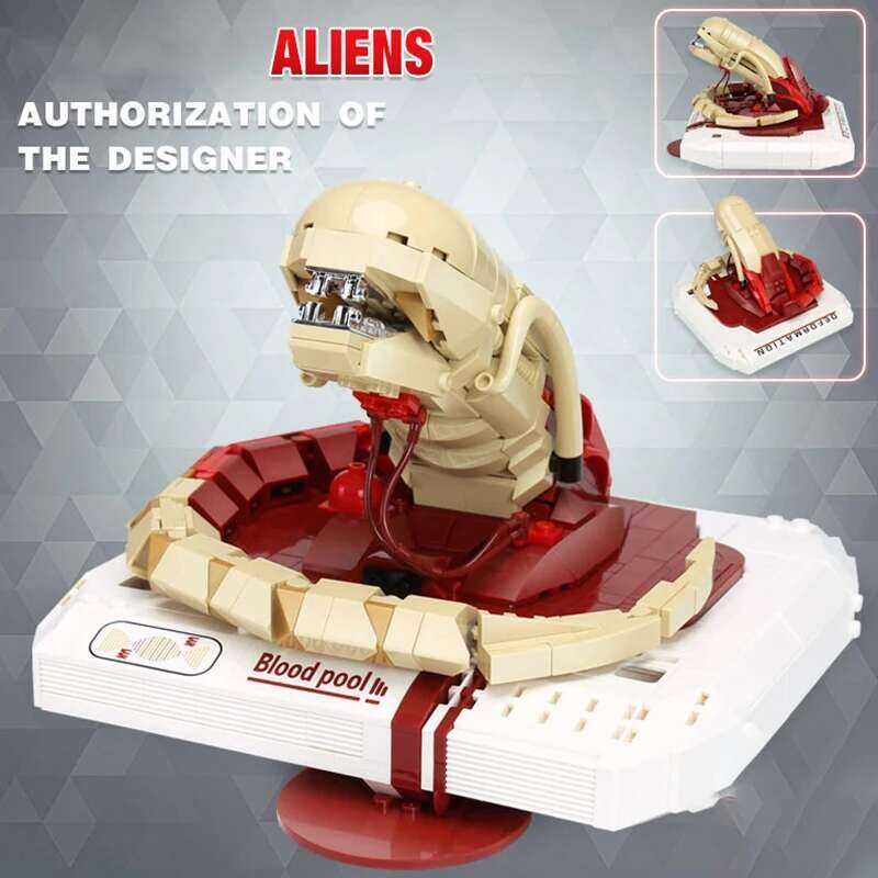 Toys Bricks The High-Tech Big Model Movie Series The Alien Robot/Blood ...