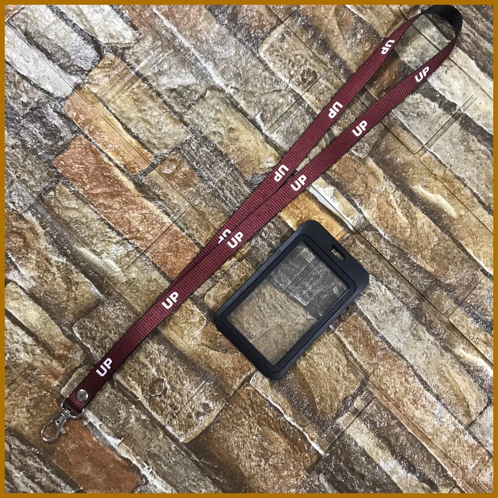 UP University of the Philippines lanyard Minimalist Design Half inch ...