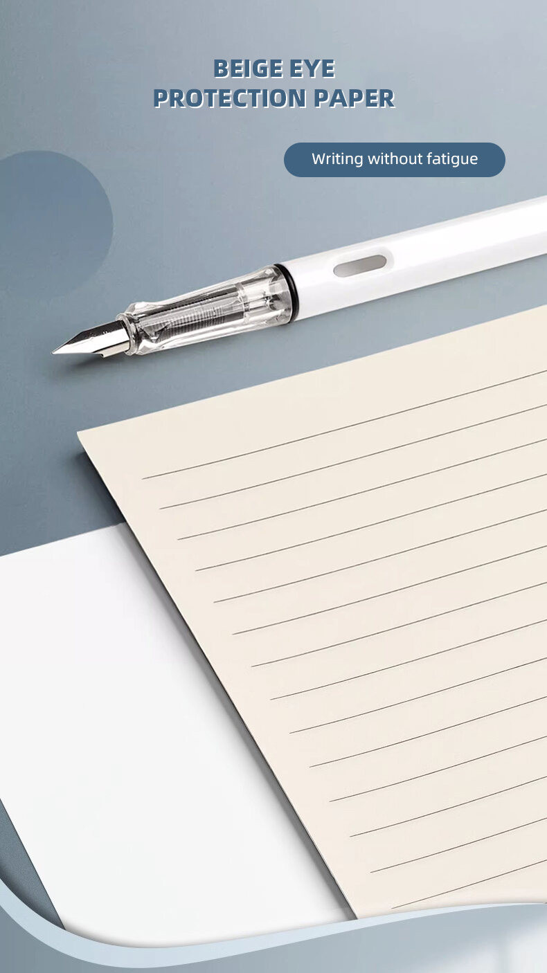 A5 Writing Notebook for grade 1-5 40 sheets Student Line Spiral ...